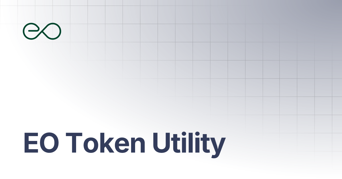 EO Token Utility | EO