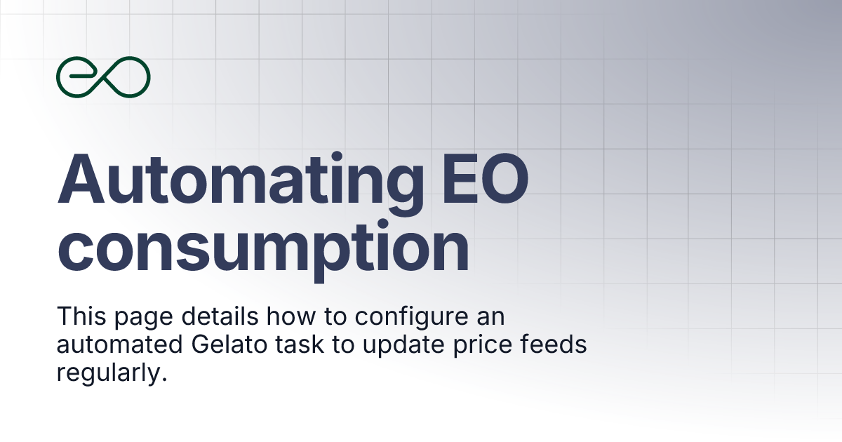 Automating EO consumption | EO